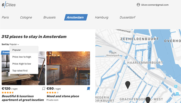 GitHub - PrijGalina/six-cities